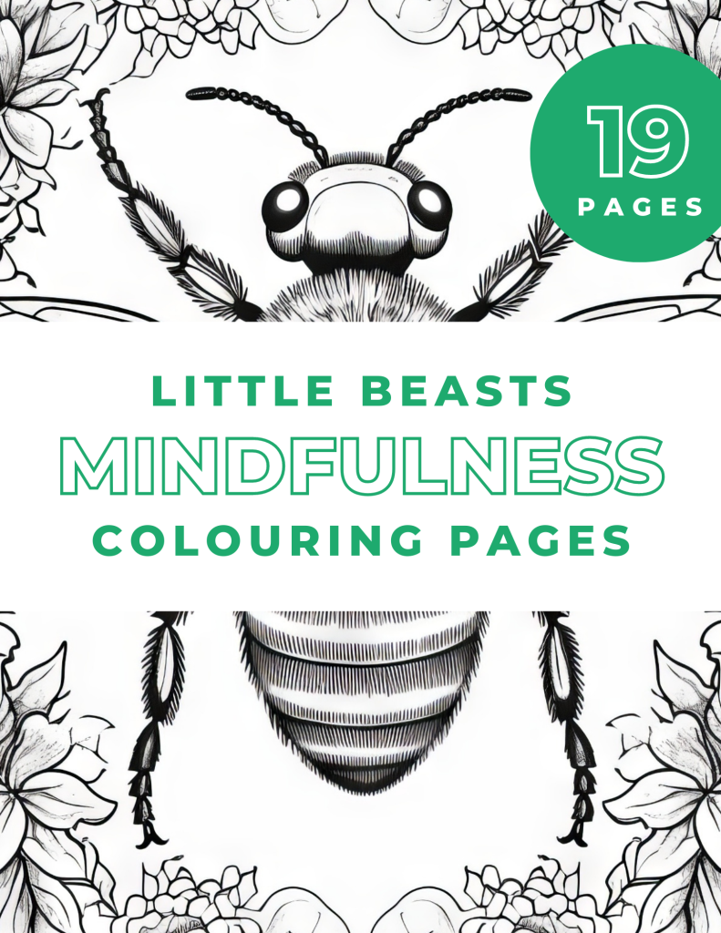 Little Beast Mindfulness Colouring Pages